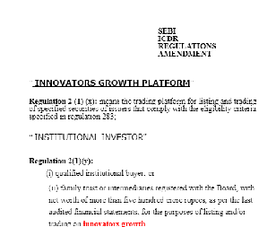 Study Notes - SEBI ICDR, LODR, Delisting, Buyback, Takeover Code ...